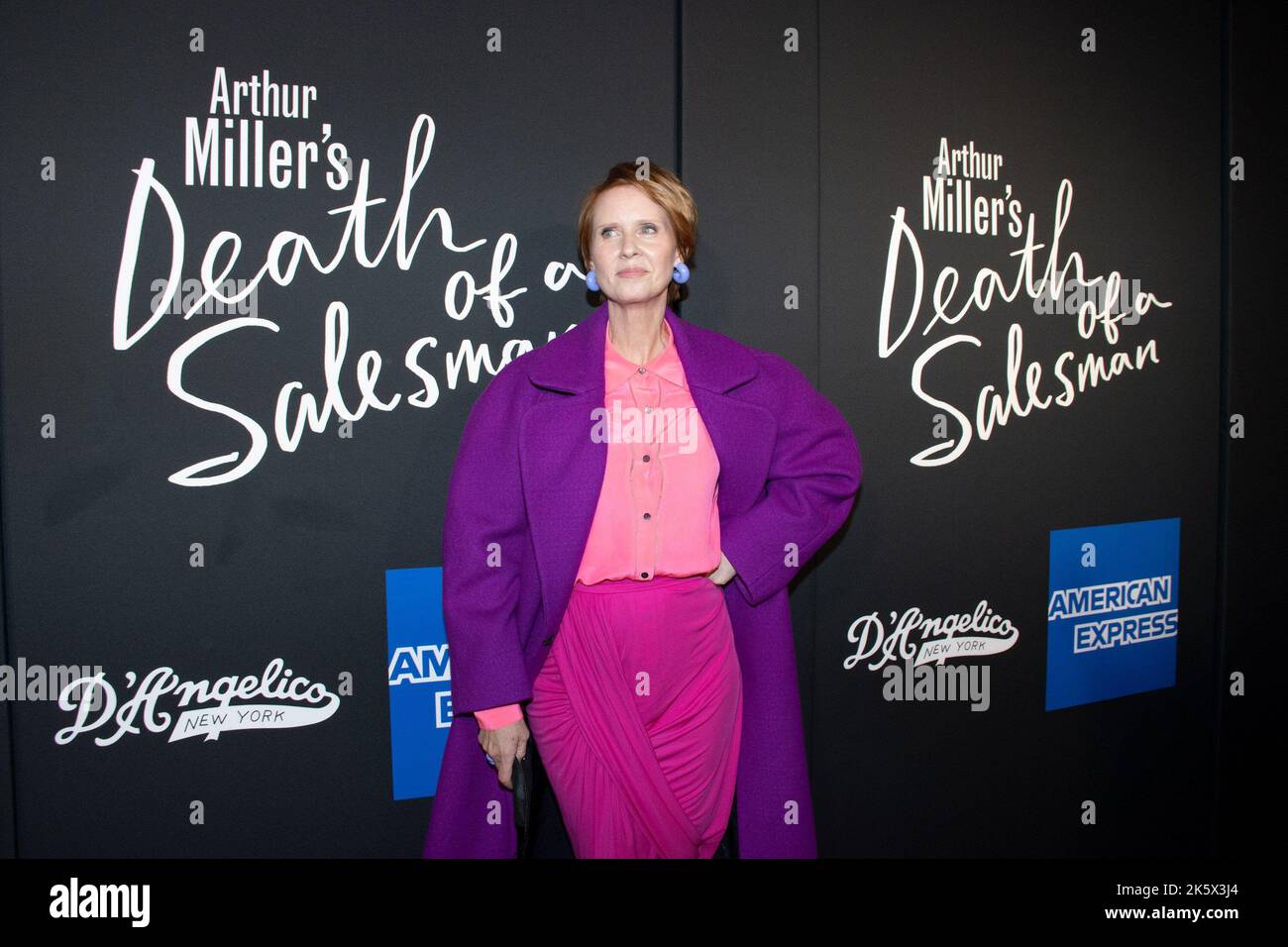 New York, NY, USA. 7th Oct, 2022. Cynthia Nixon at arrivals for The ...