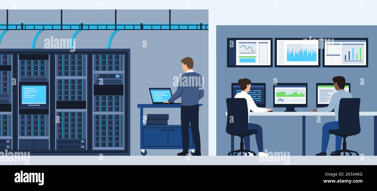 It technicians desk Stock Vector Images - Alamy