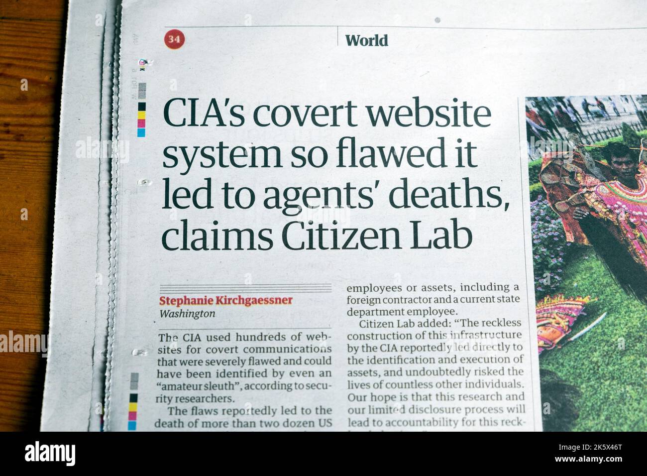'CIA's covert website system so flawed it led to agents' deaths claims ...