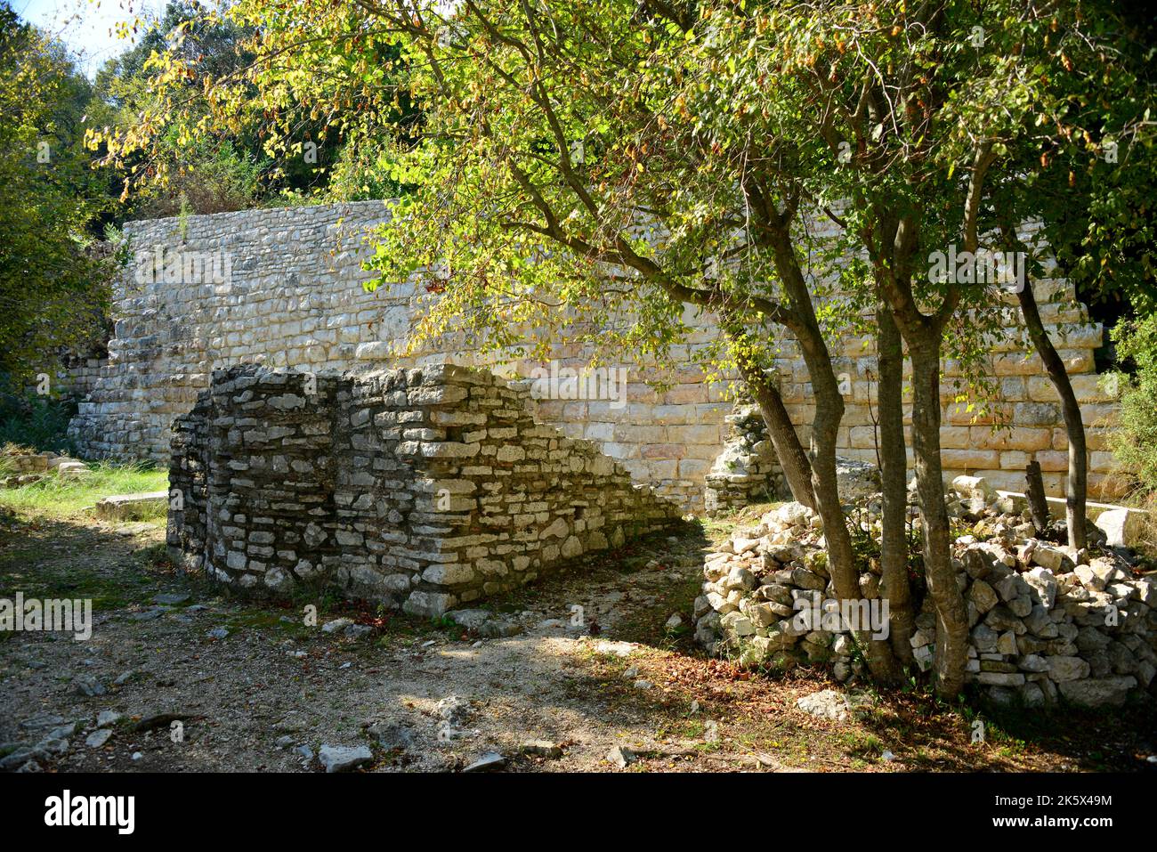 Butrint National Park is a protected natural area, it includes the ...