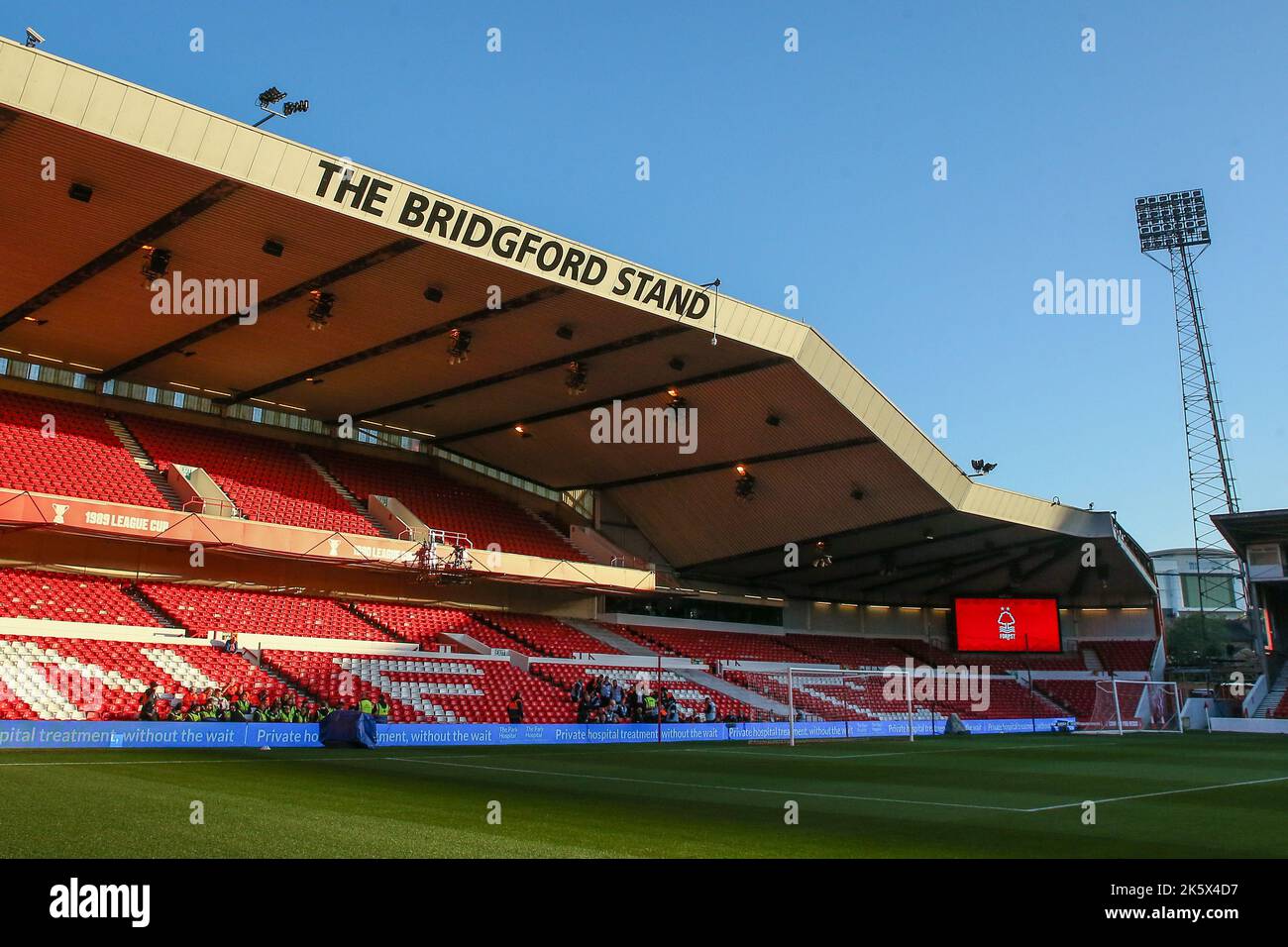 A general view of The Bradford Stand during the Premier League match ...