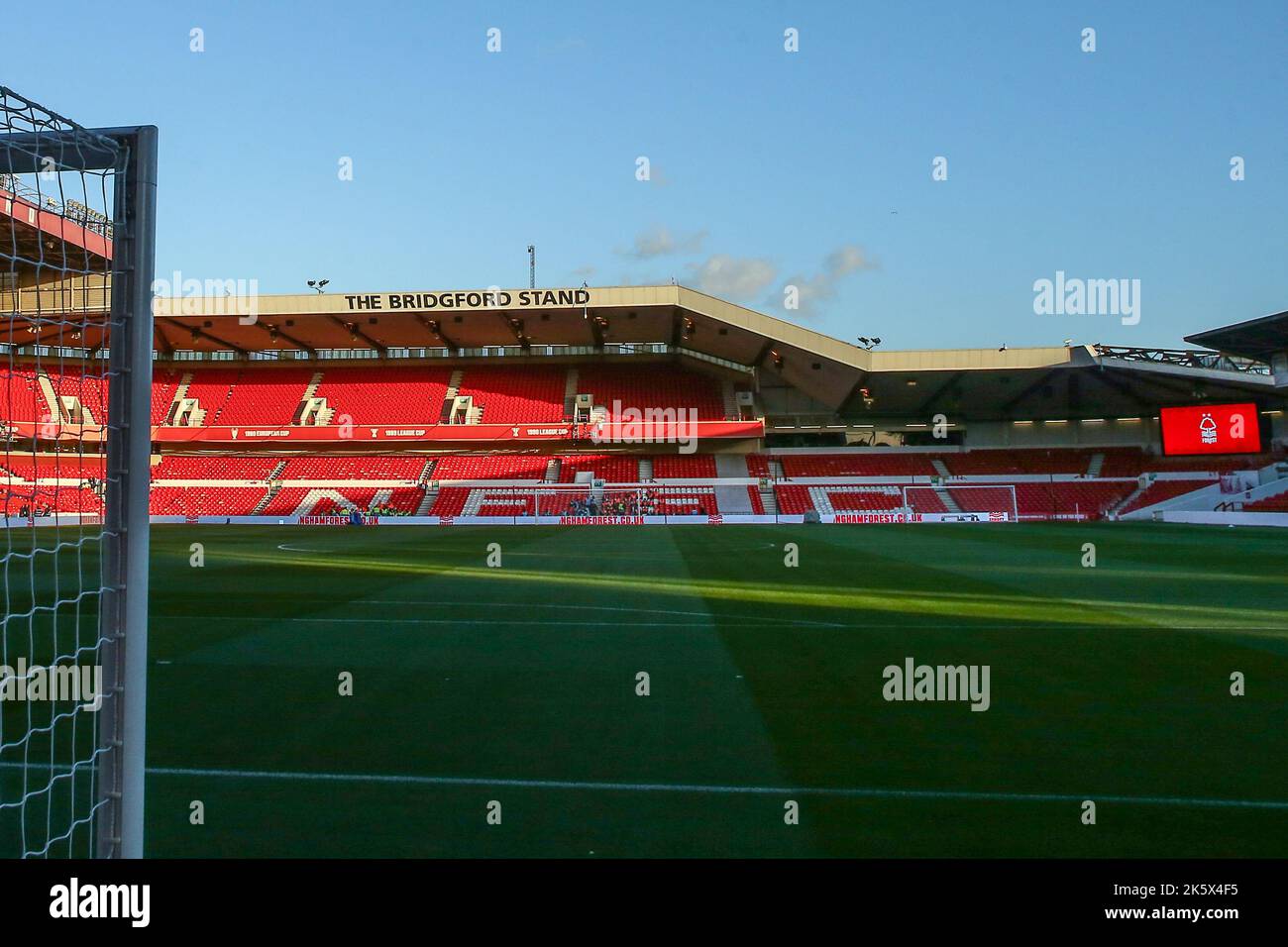 A general view of The Bridgford Stand during the Premier League match ...