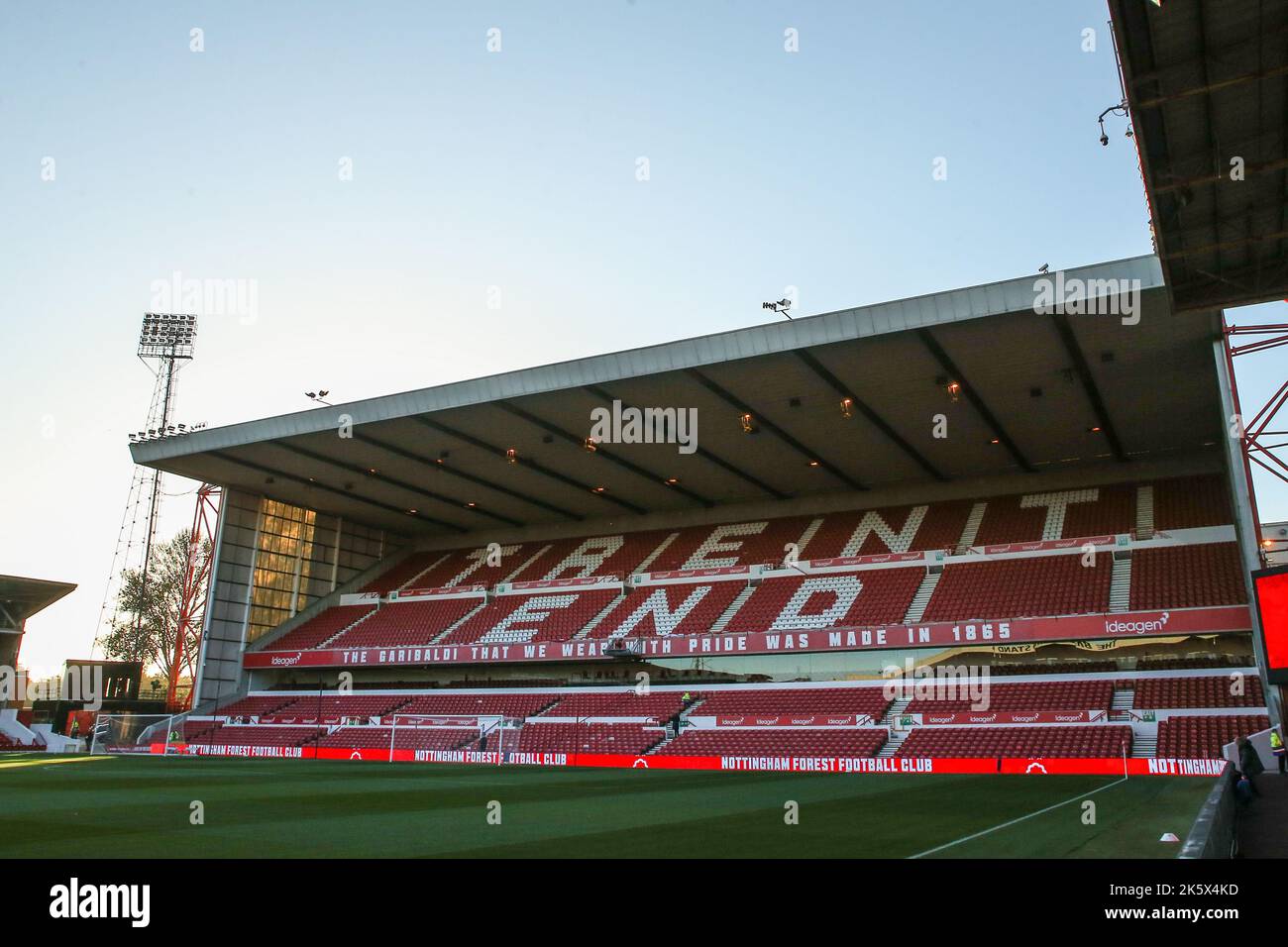 A general view of The Trent End stand during the Premier League match ...