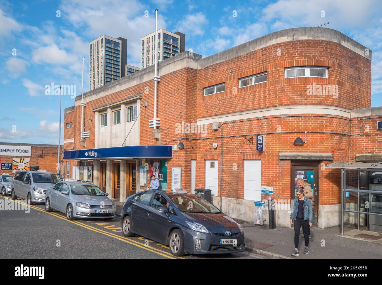 Woking Train Station Stock Photo - Alamy