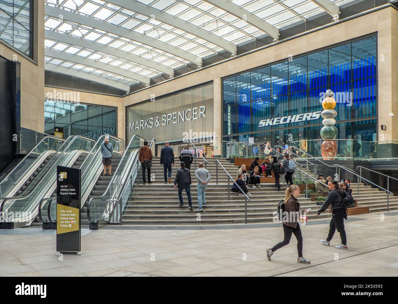Victoria Place, Woking Stock Photo - Alamy