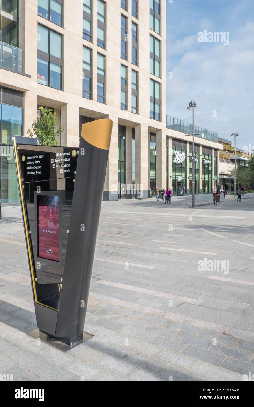 Commercial Way, Woking Stock Photo - Alamy