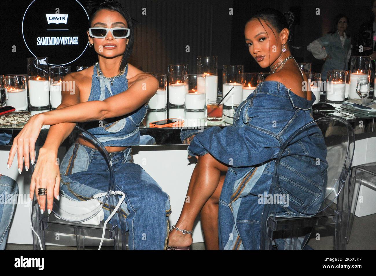 Sami Miro Vintage dinner at Los Angeles Fashion Week 2022, photos Nadja ...