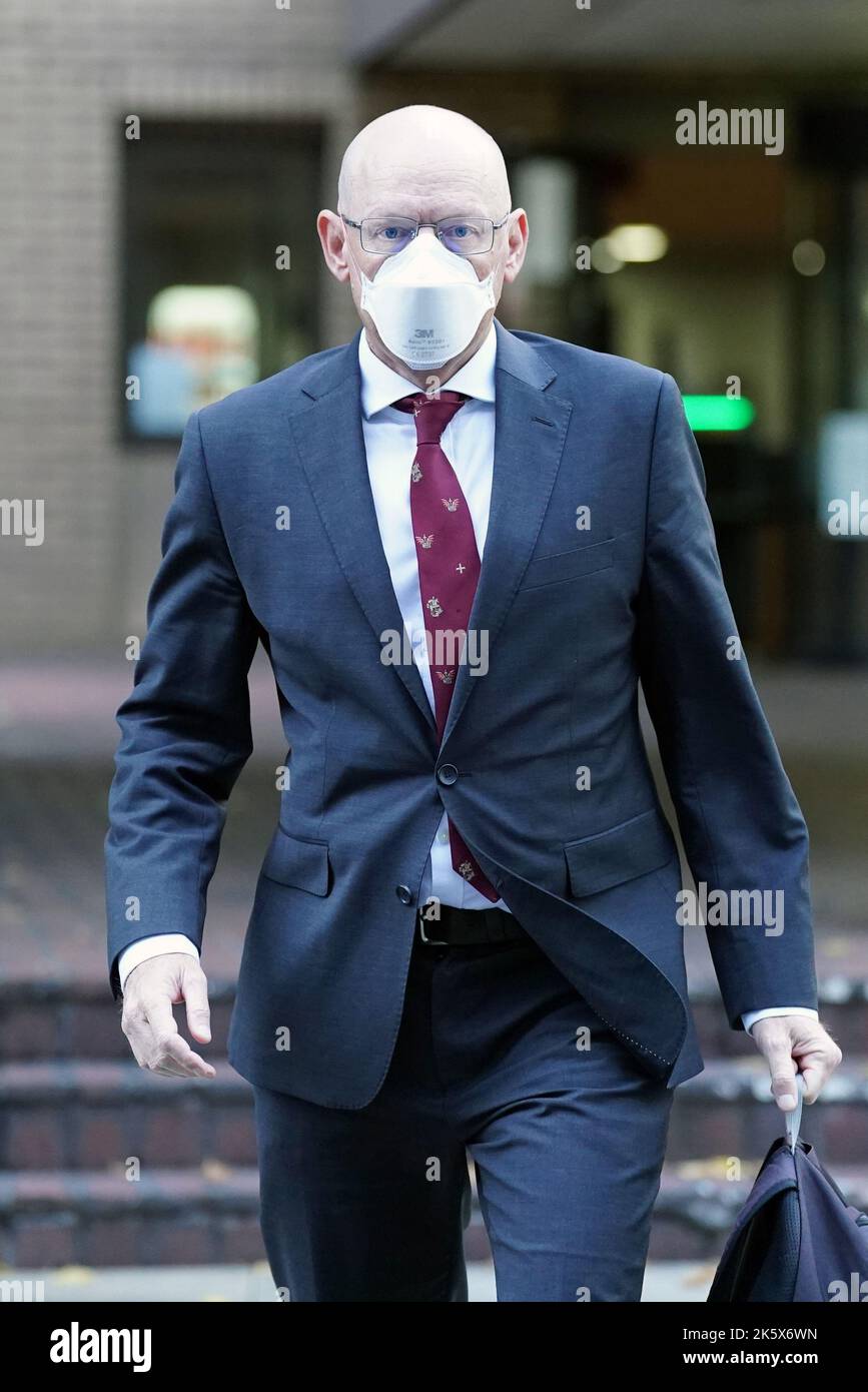 Michael Van Erp leaving Southwark Crown Court in London. Paul Lyon ...