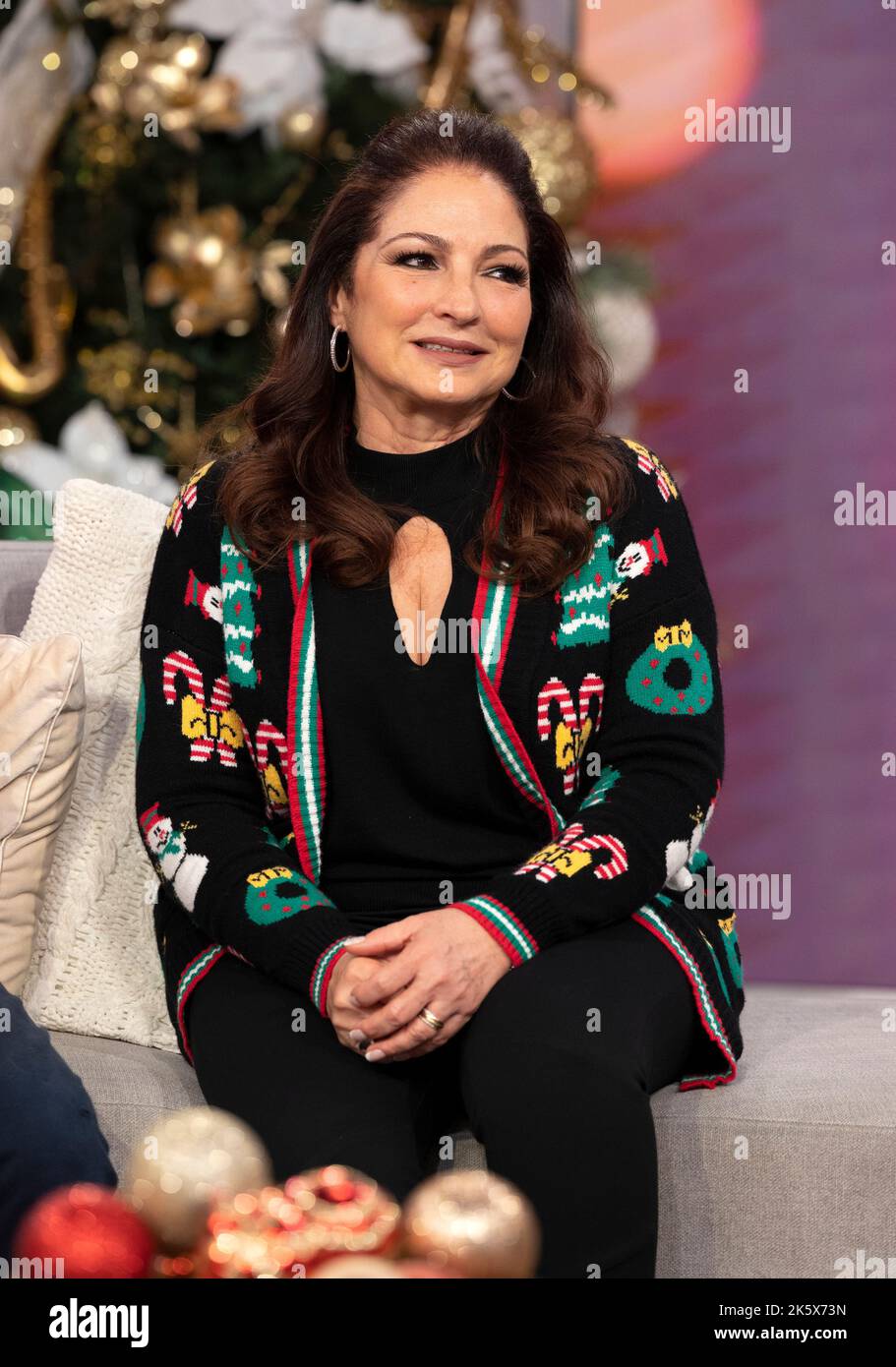 MIAMI, FL - OCT 10: Gloria Estefan is seen during Univision “Despierta ...