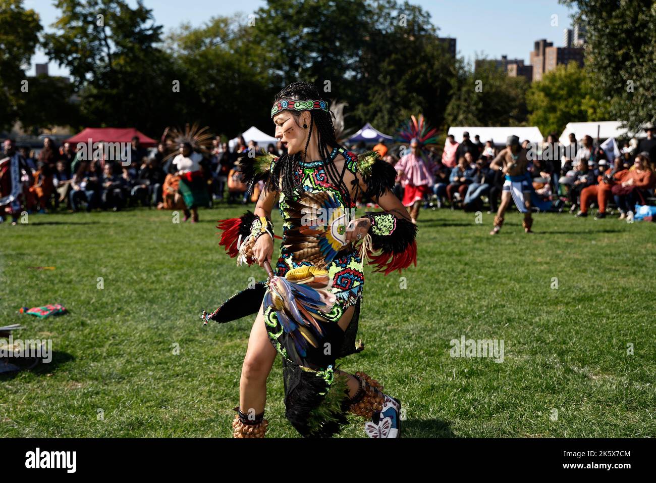 New York City, USA. 09/10/2022, Dancers participate during the ...