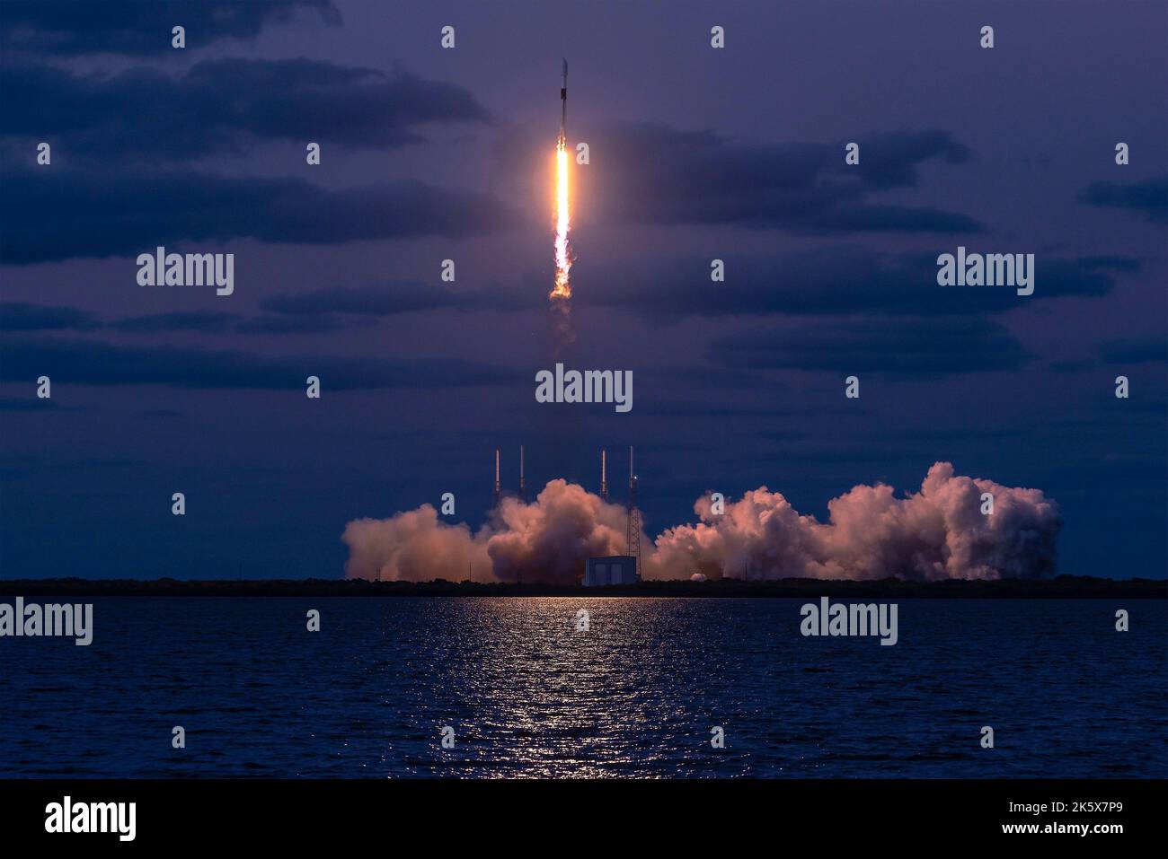 Cape Canaveral, United States of America. 08 October, 2022. The SpaceX ...