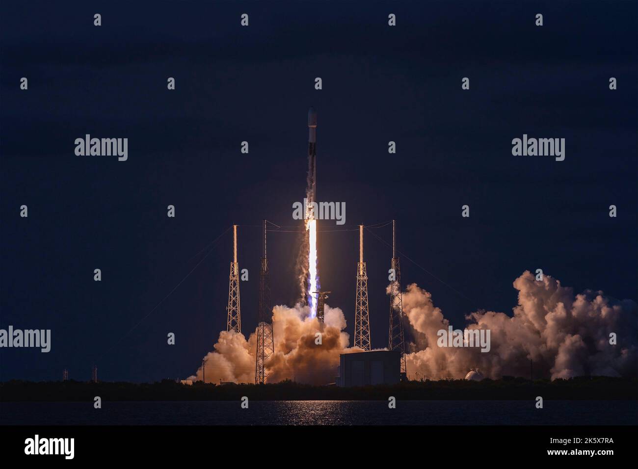 Cape Canaveral, United States of America. 08 October, 2022. The SpaceX ...