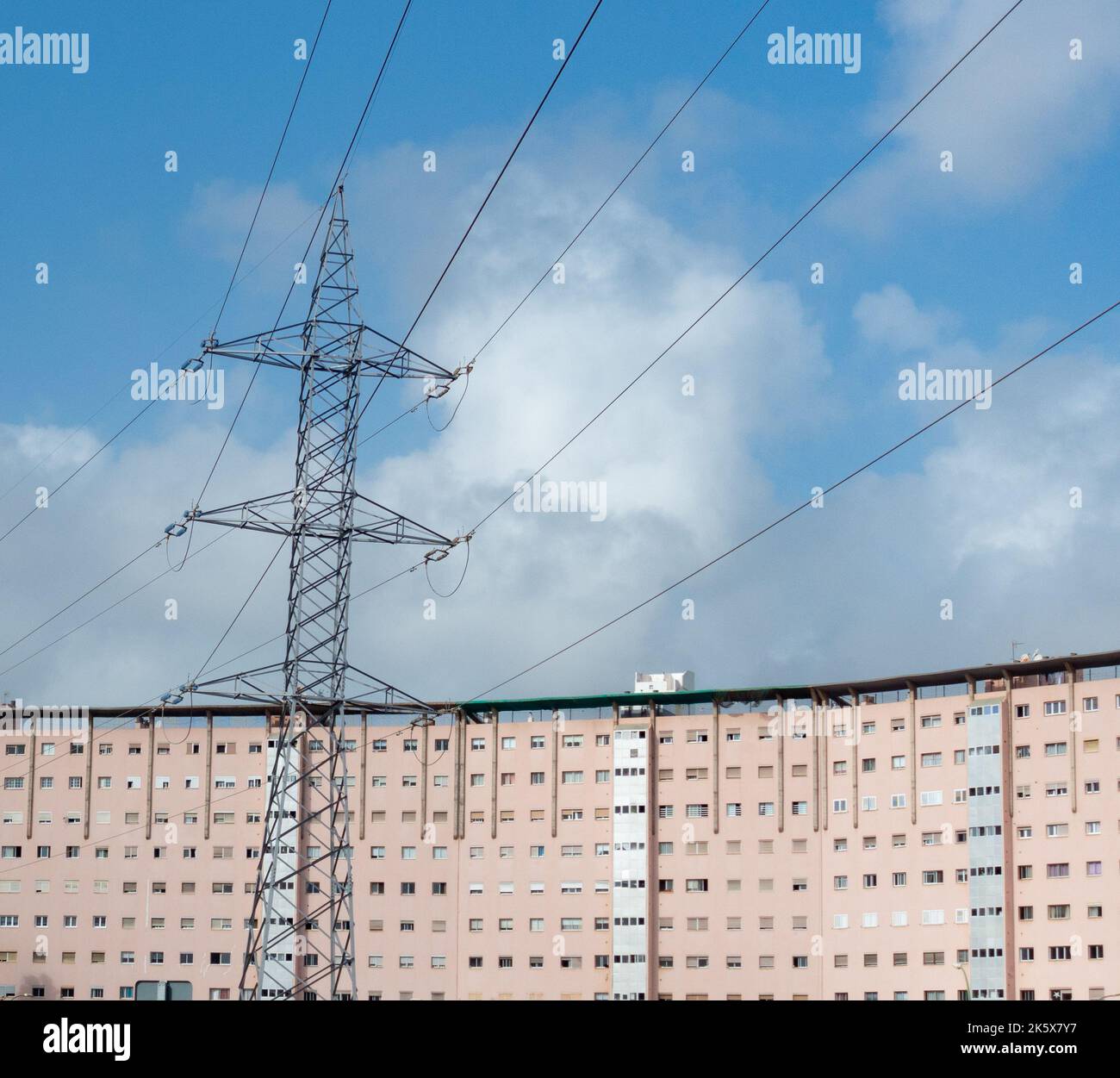 Pylon houses hi-res stock photography and images - Alamy