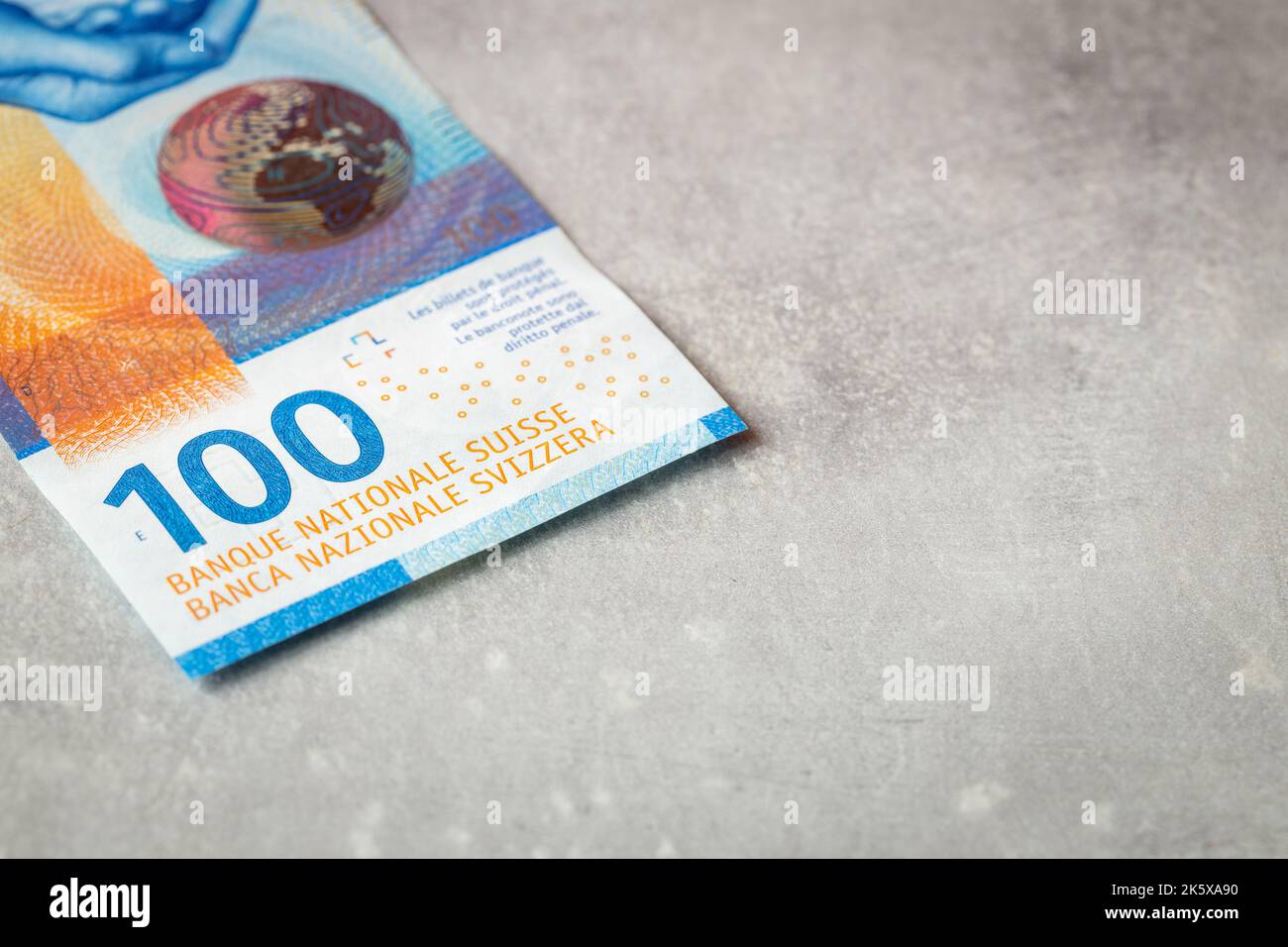 New 100 swiss franc bill hi-res stock photography and images - Alamy