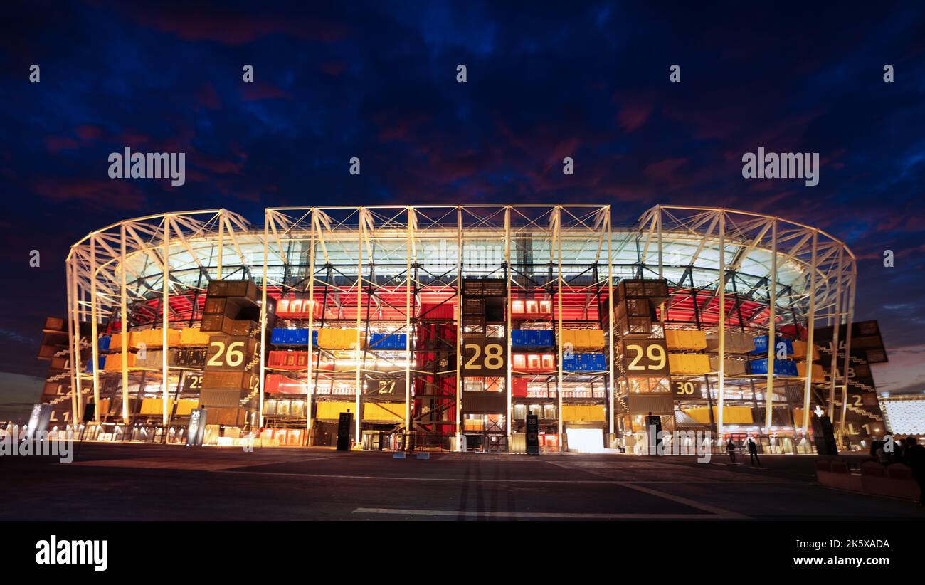 Stadium 974 one of the venue of Qatar 2022 FIFA world cup football -974 ...