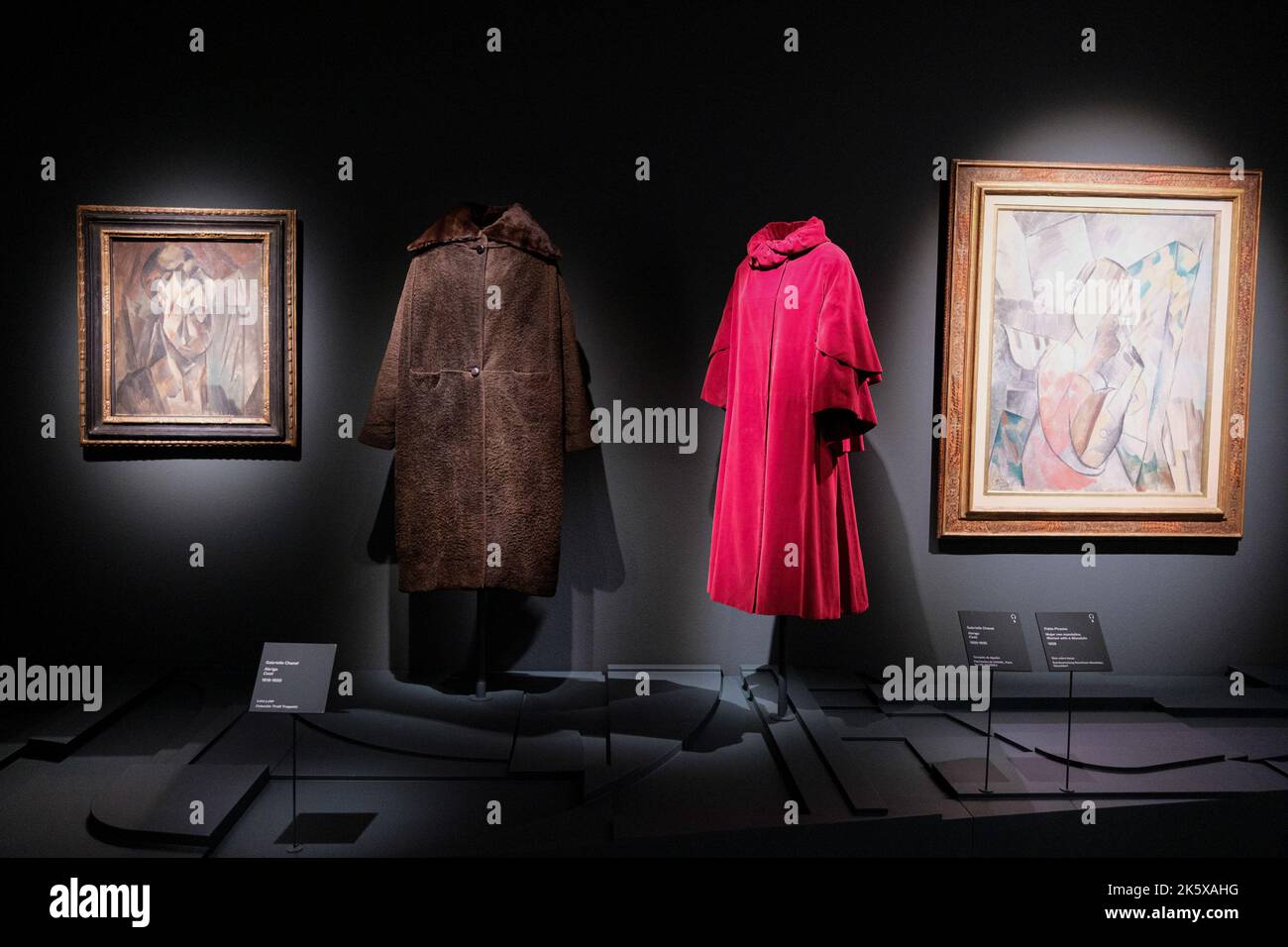 Madrid, Spain. 10th Oct, 2022. Designer shelters of Gabrielle?Chanel ...