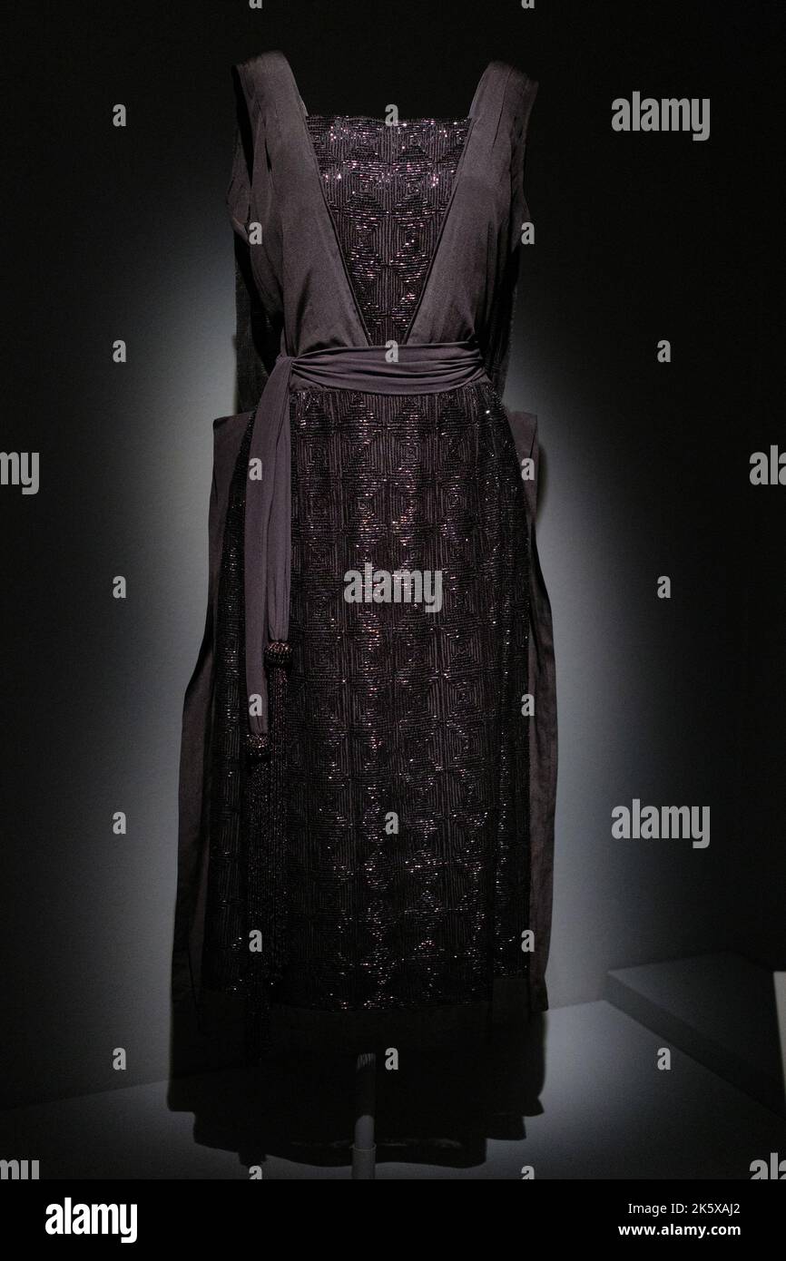 Madrid, Spain. 10th Oct, 2022. Designer night wear of Gabrielle?Chanel ...