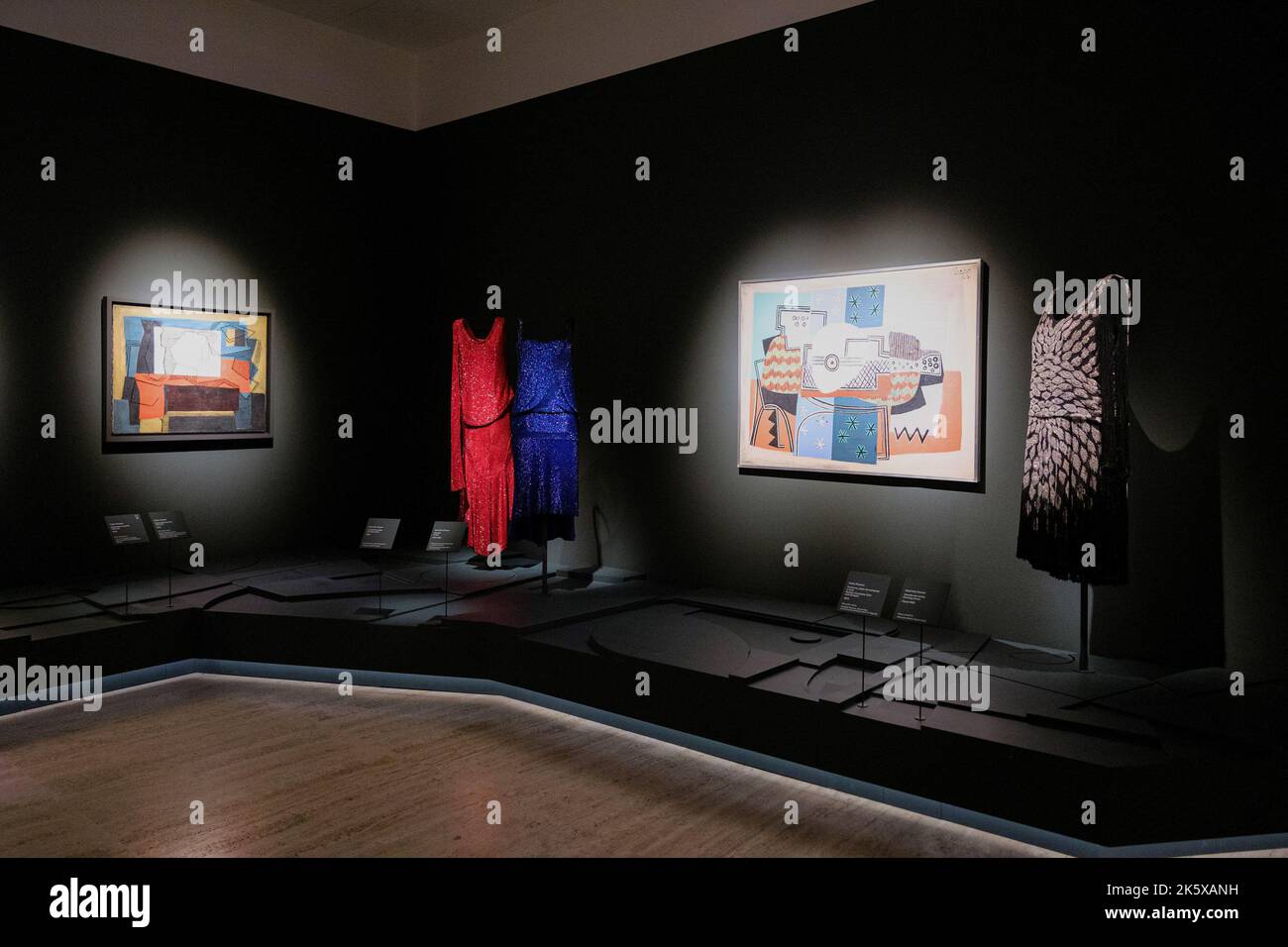 Madrid, Spain. 10th Oct, 2022. General view with various designs of ...