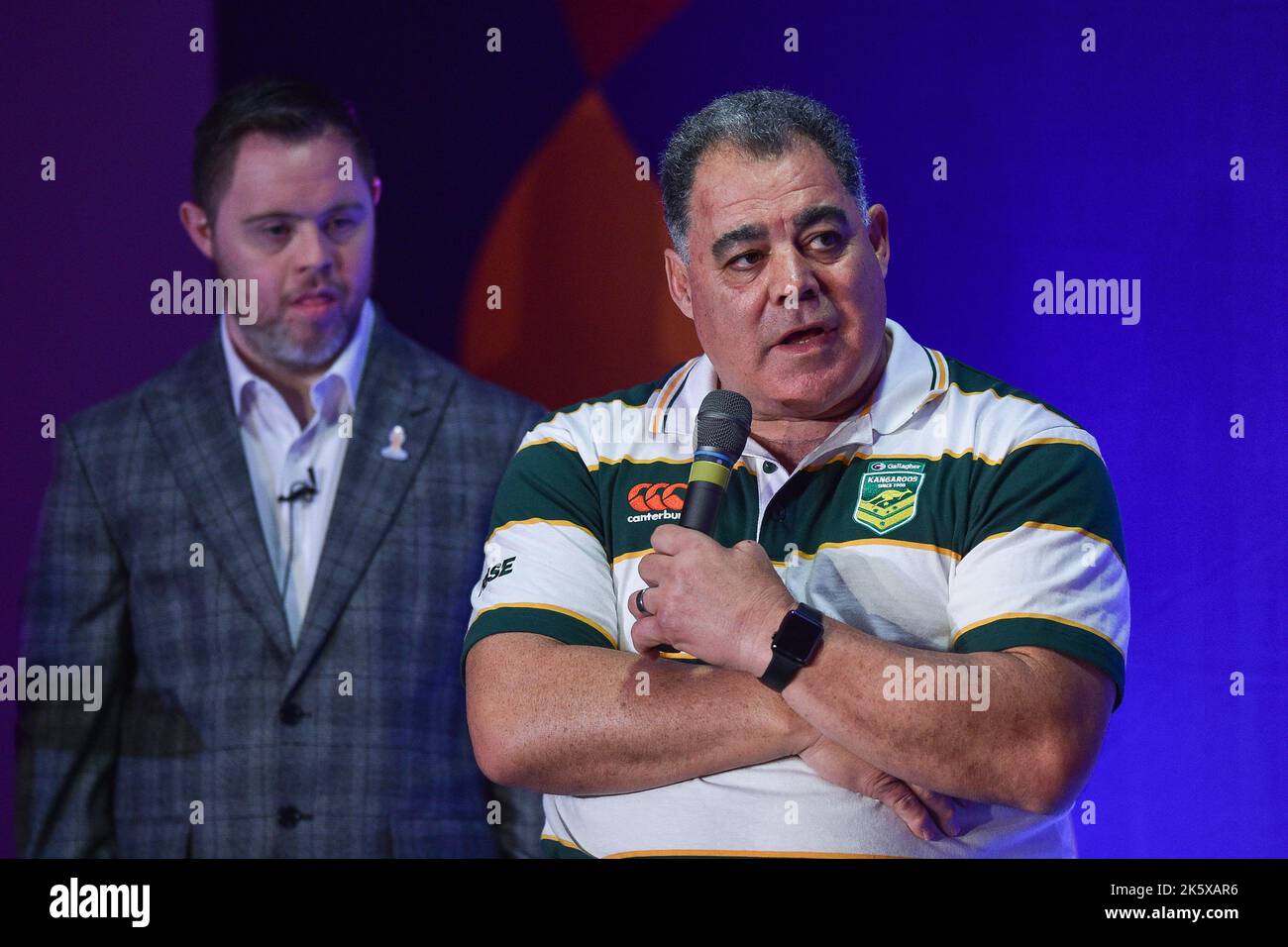 Manchester, England - 10th October 2022 - Australian Head coach Mal ...