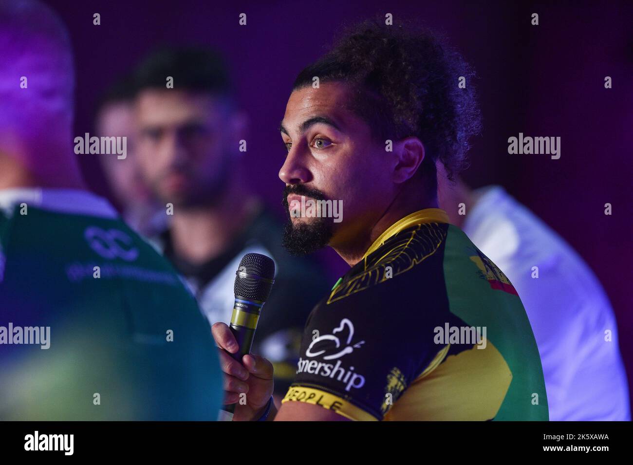Manchester, England - 10th October 2022 - Jamaican player Ashton ...