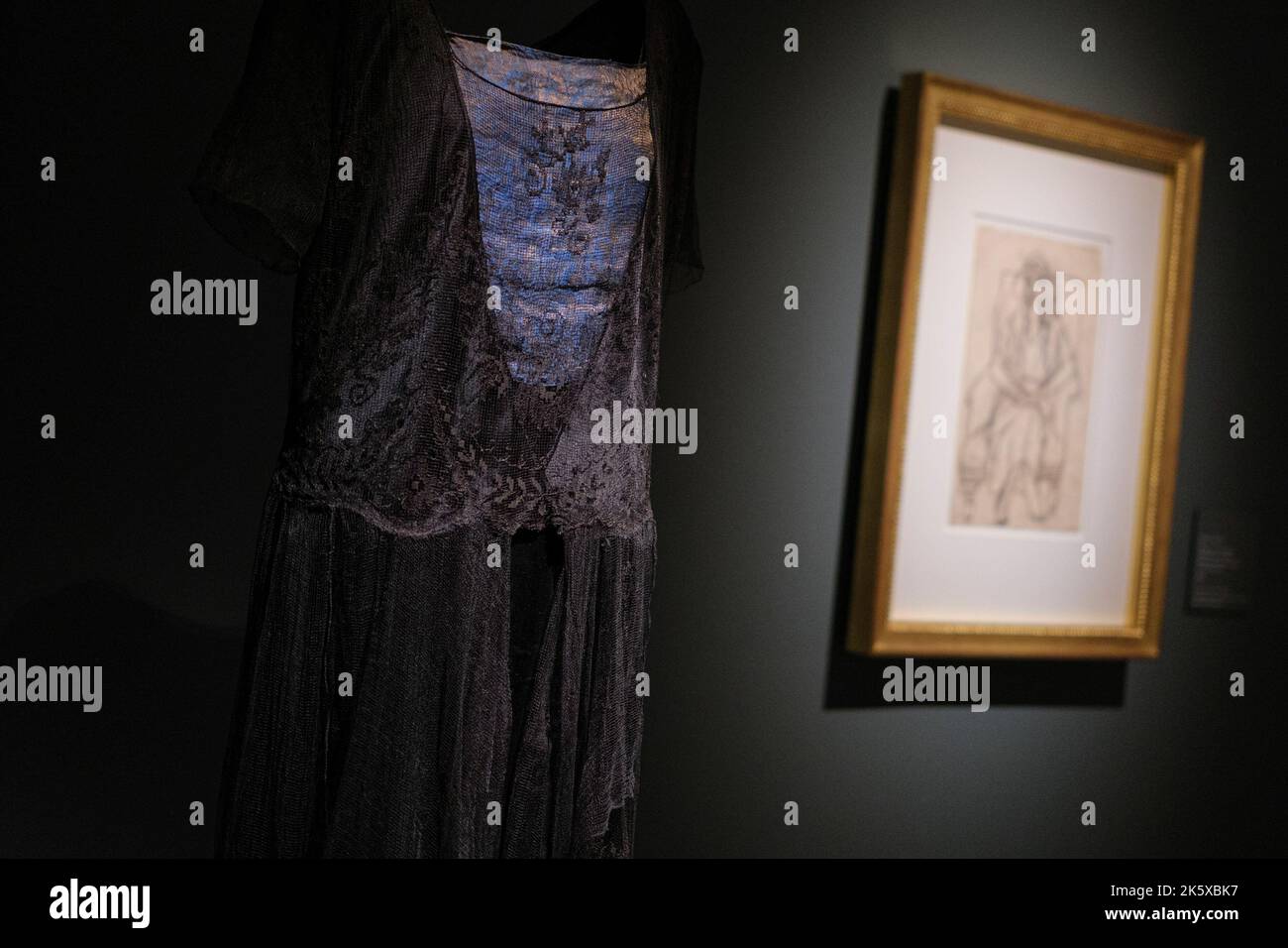 Madrid, Spain. 10th Oct, 2022. Designer night wear of Gabrielle?Chanel ...