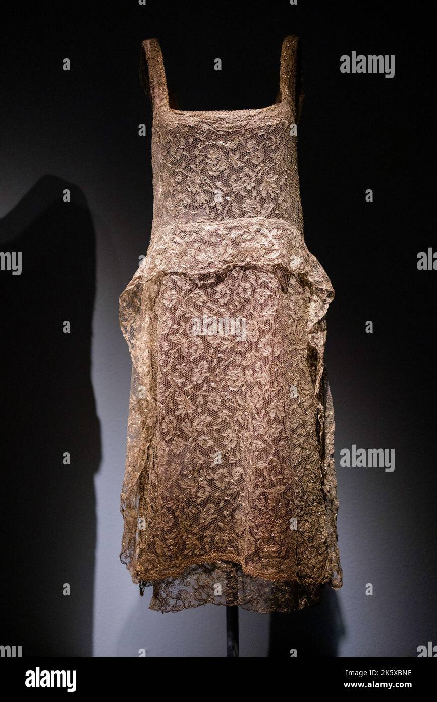 Madrid, Spain. 10th Oct, 2022. Designer night wear of Gabrielle?Chanel ...