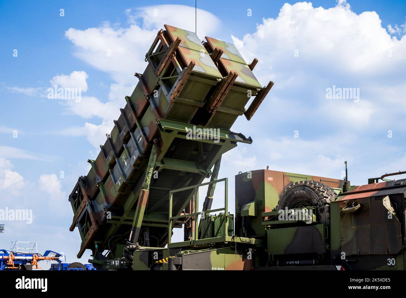 Military Mobile Mim-104 Patriot Surface-to-air Missile Sam System ...