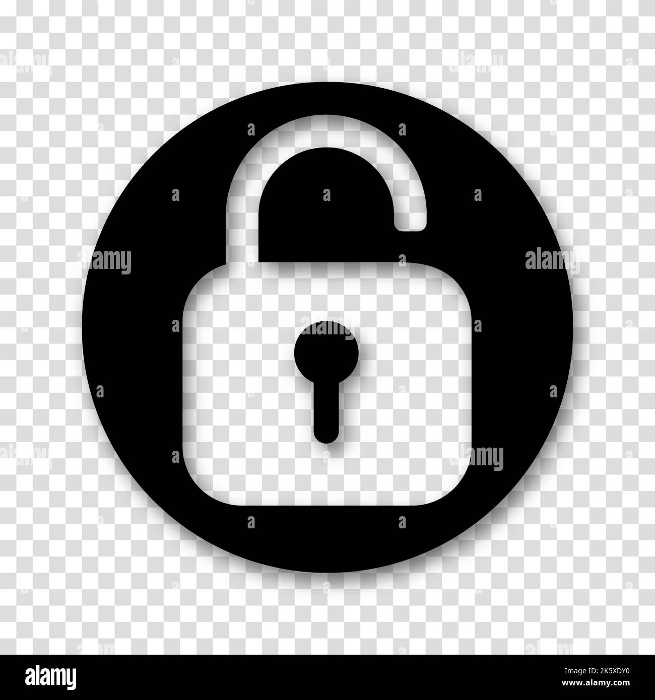 Open Padlock Clipart
