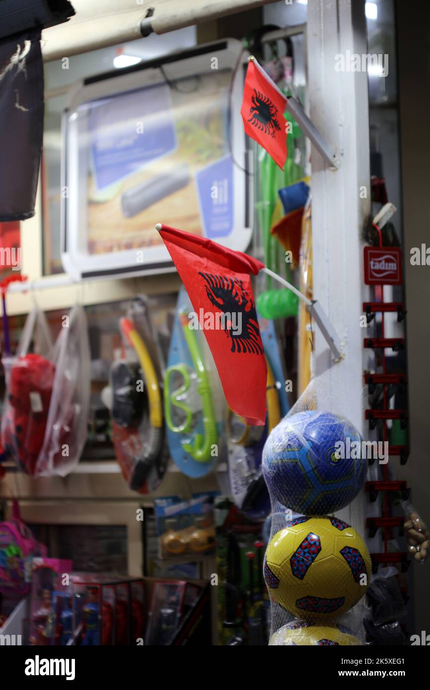 Sarande, Albania, Monday 16 September 2022 Beautiful city sights summer ...