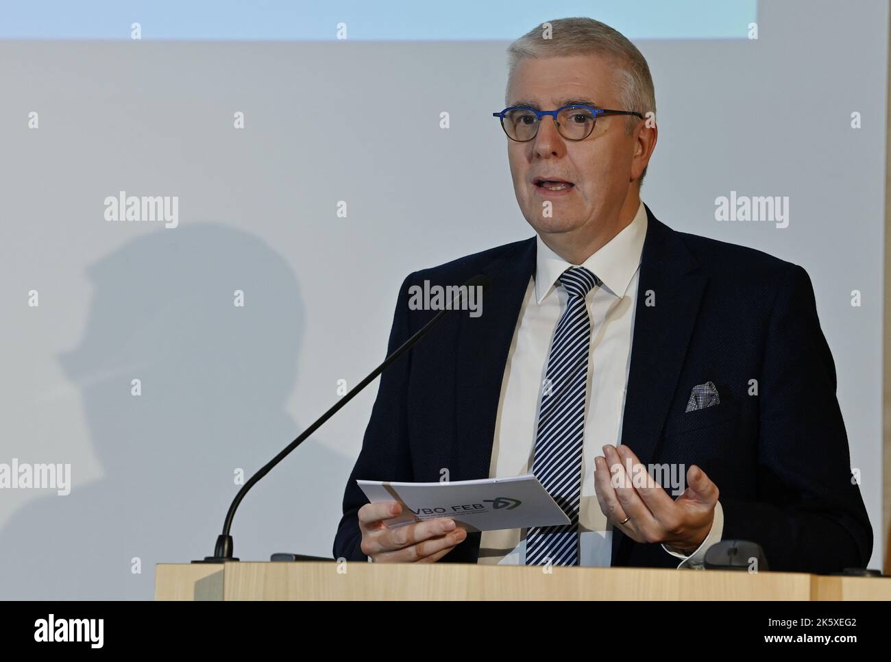 FEB-VBO CEO Pieter Timmermans pictured during kick off event for Paris ...