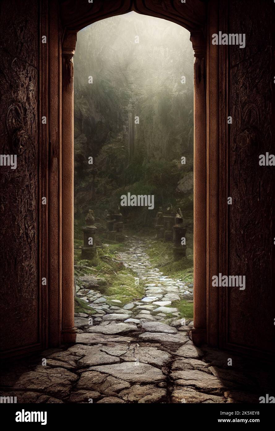Mystic gate hi-res stock photography and images - Alamy