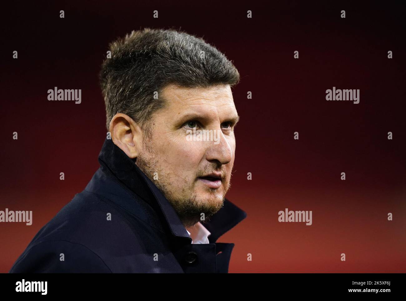 Nottingham Forest sporting director Filippo Giraldi ahead of the ...