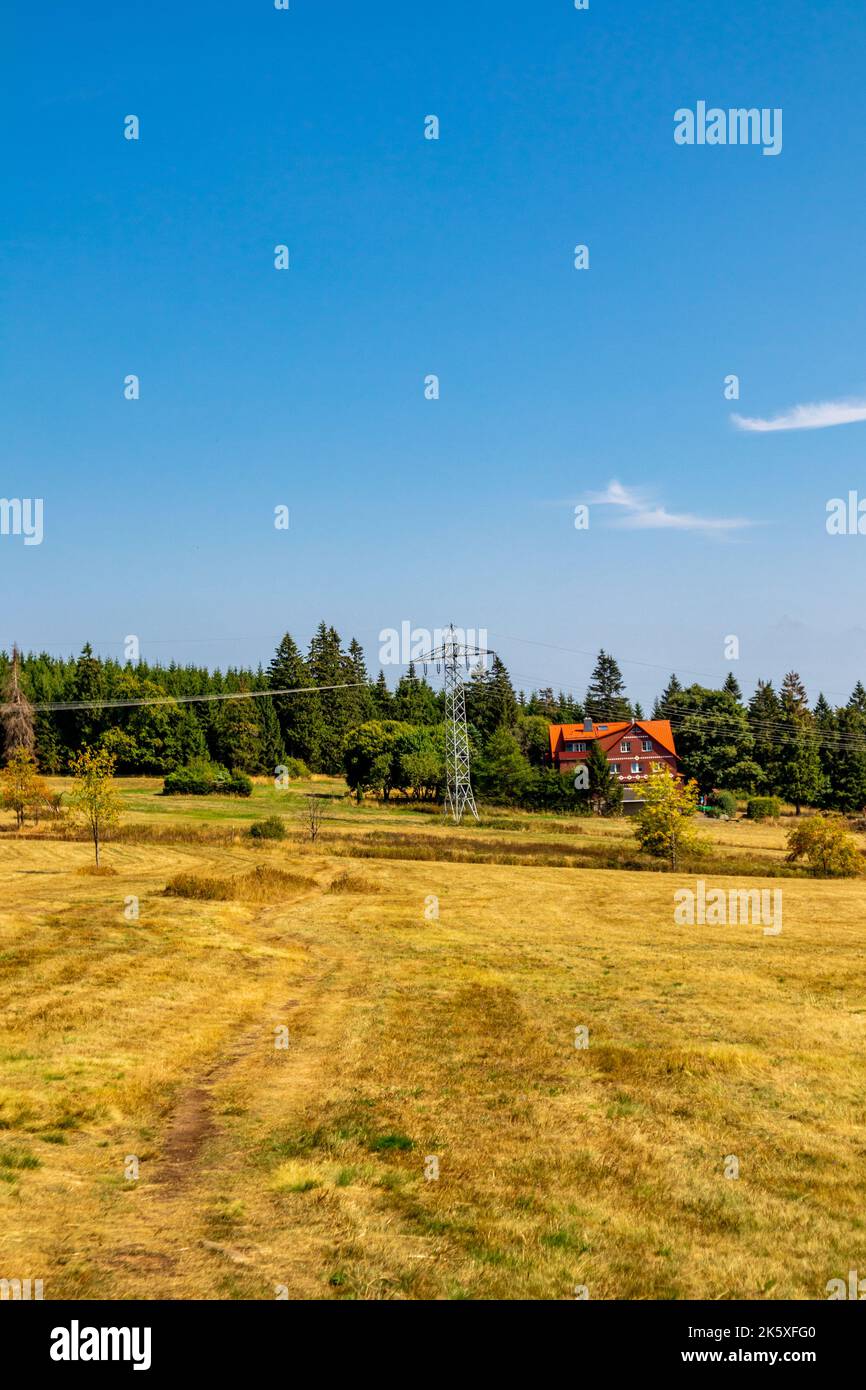 Autumn walk on the high trail of the Thuringian Forest - Thuringia ...