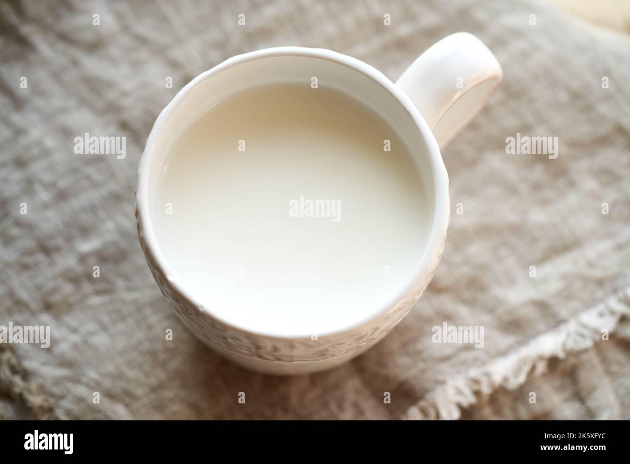 Cup fresh milk kefir hi-res stock photography and images - Alamy
