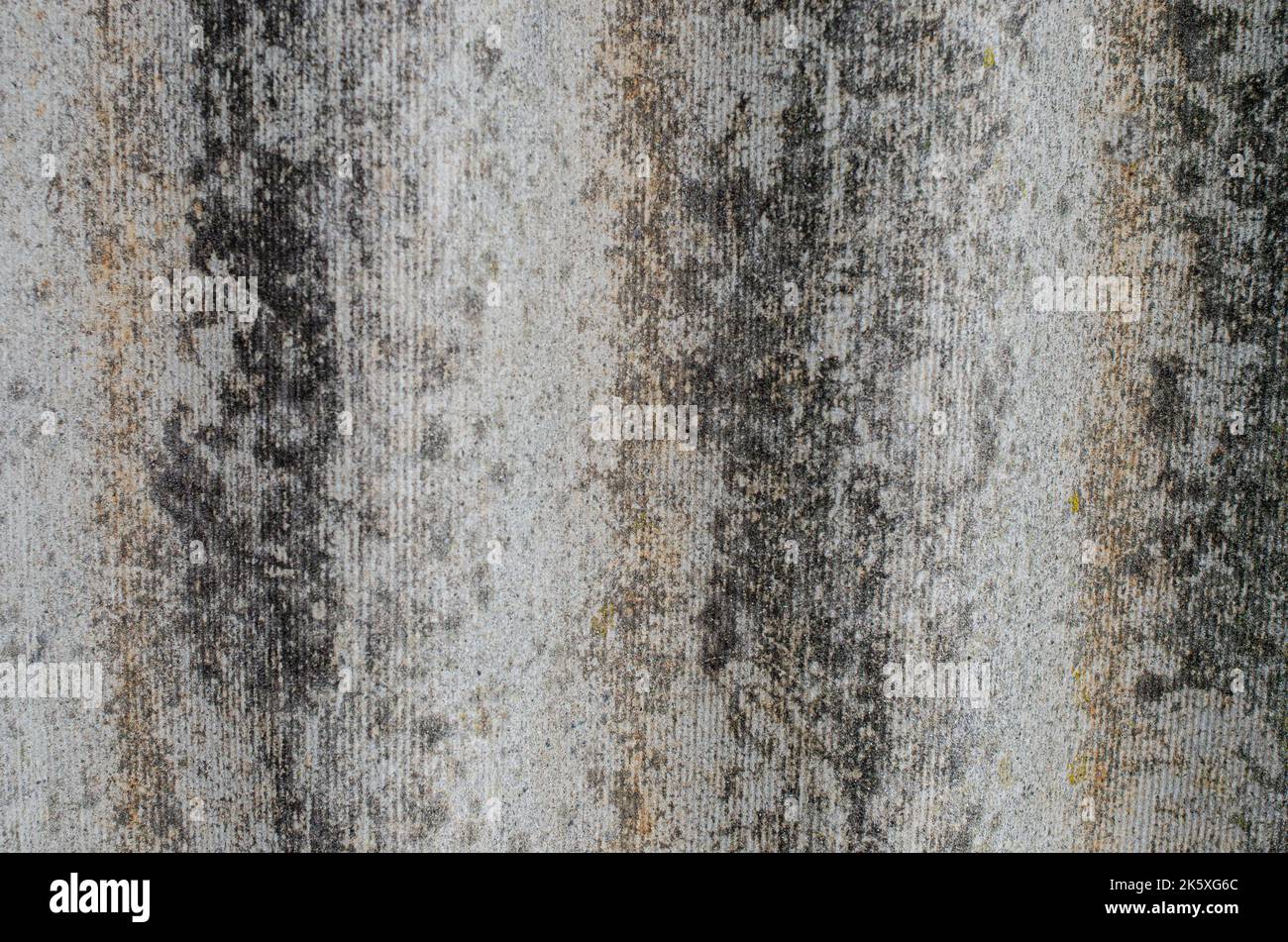 Gray wavy slate for the roof. Vertical view. Close-up. Background ...