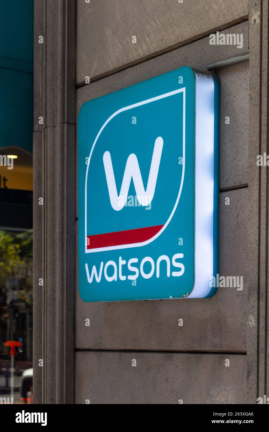 Watsons sign hi-res stock photography and images - Alamy