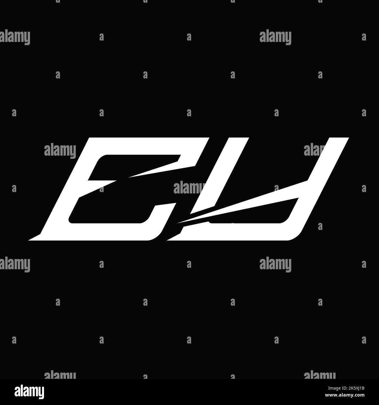 EY Logo monogram letter with slice style design template Stock Photo ...