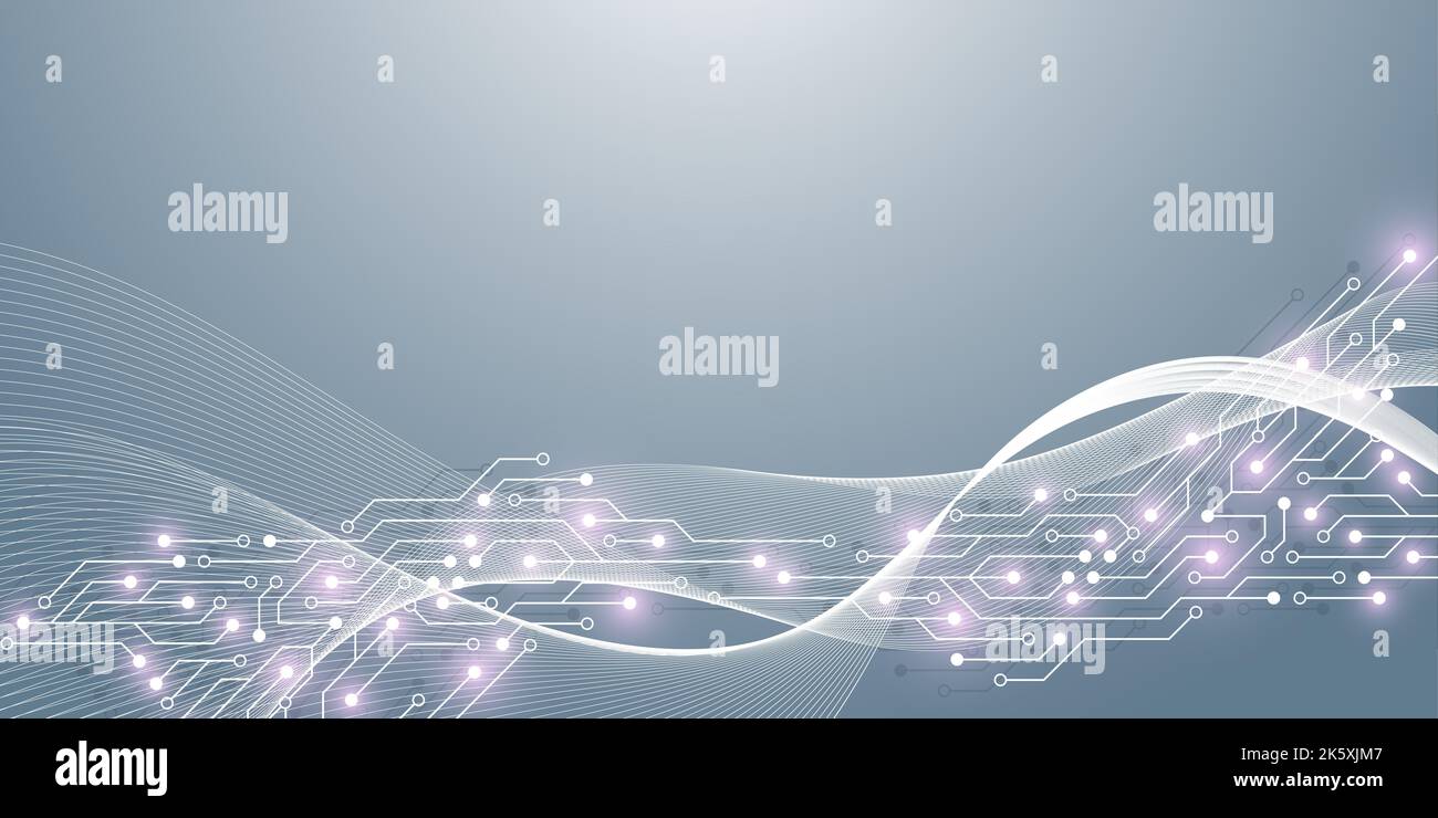 Electronic texture for computer technology, engineering concept ...