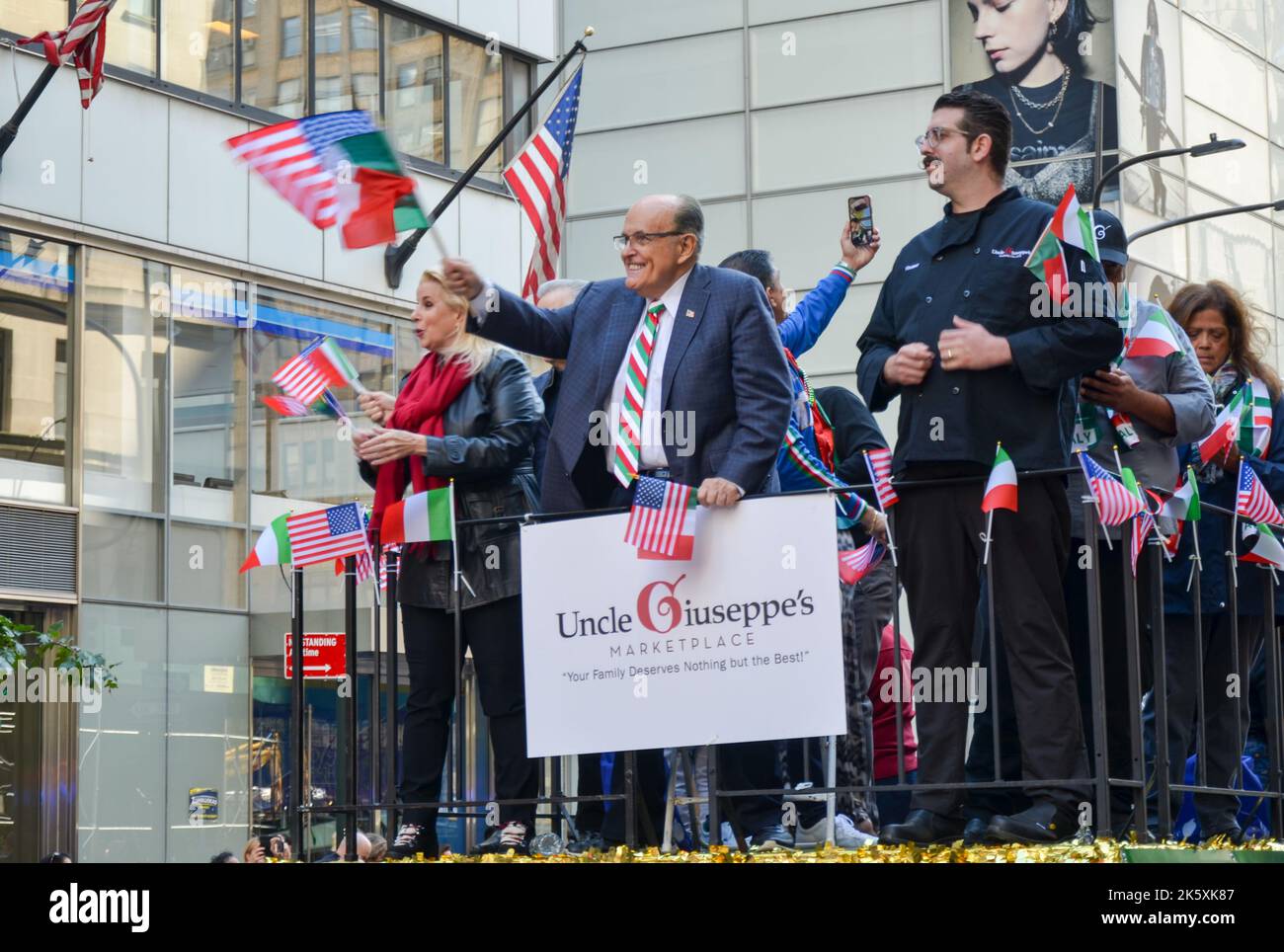 New York City, United States. 10th OCT, 2022. Italian New Yorkers are ...