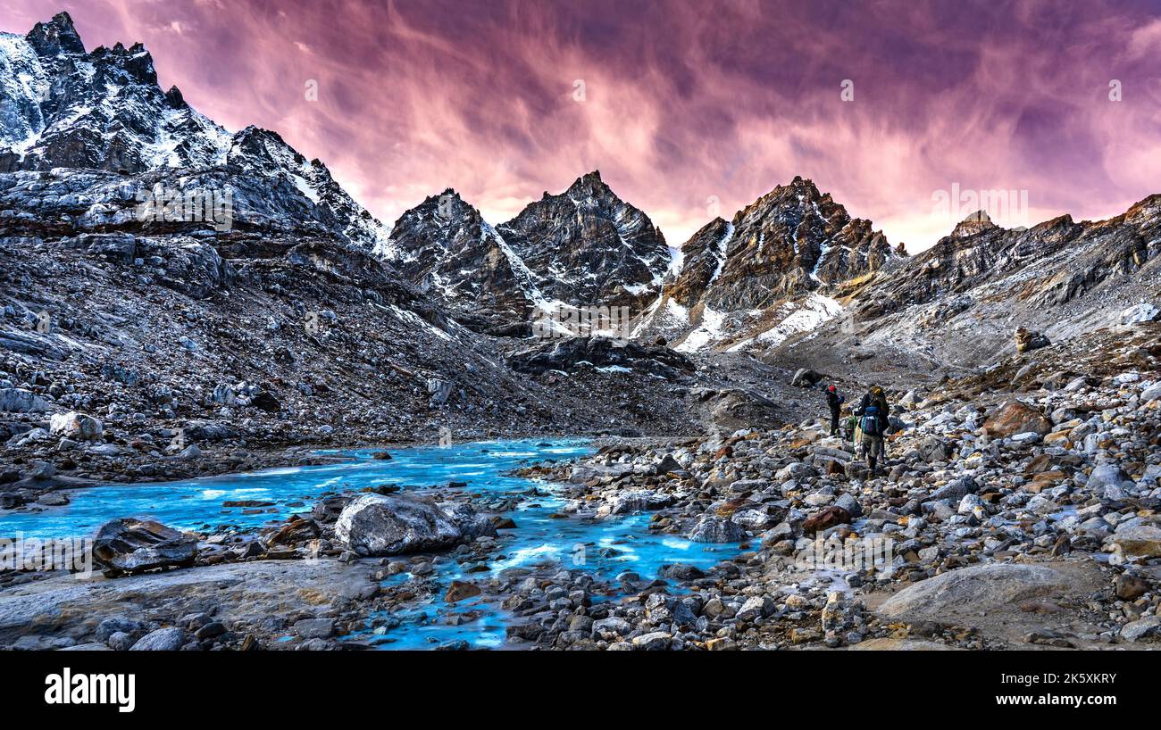 Gokyo Ri, Everest Trek, Himalayas, Nepal Stock Photo - Alamy