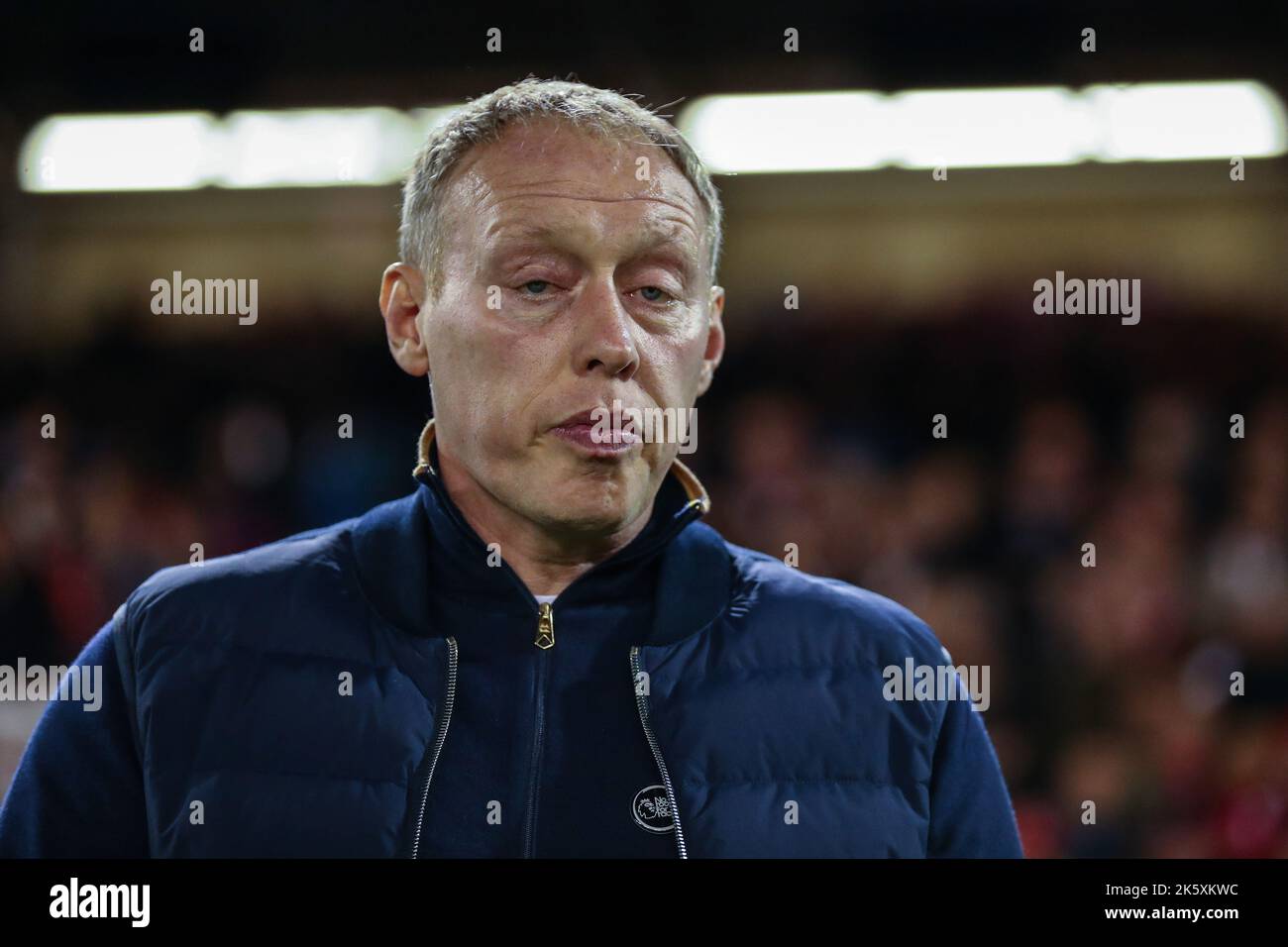 Steve Cooper manager of Nottingham Forest during the Premier League ...