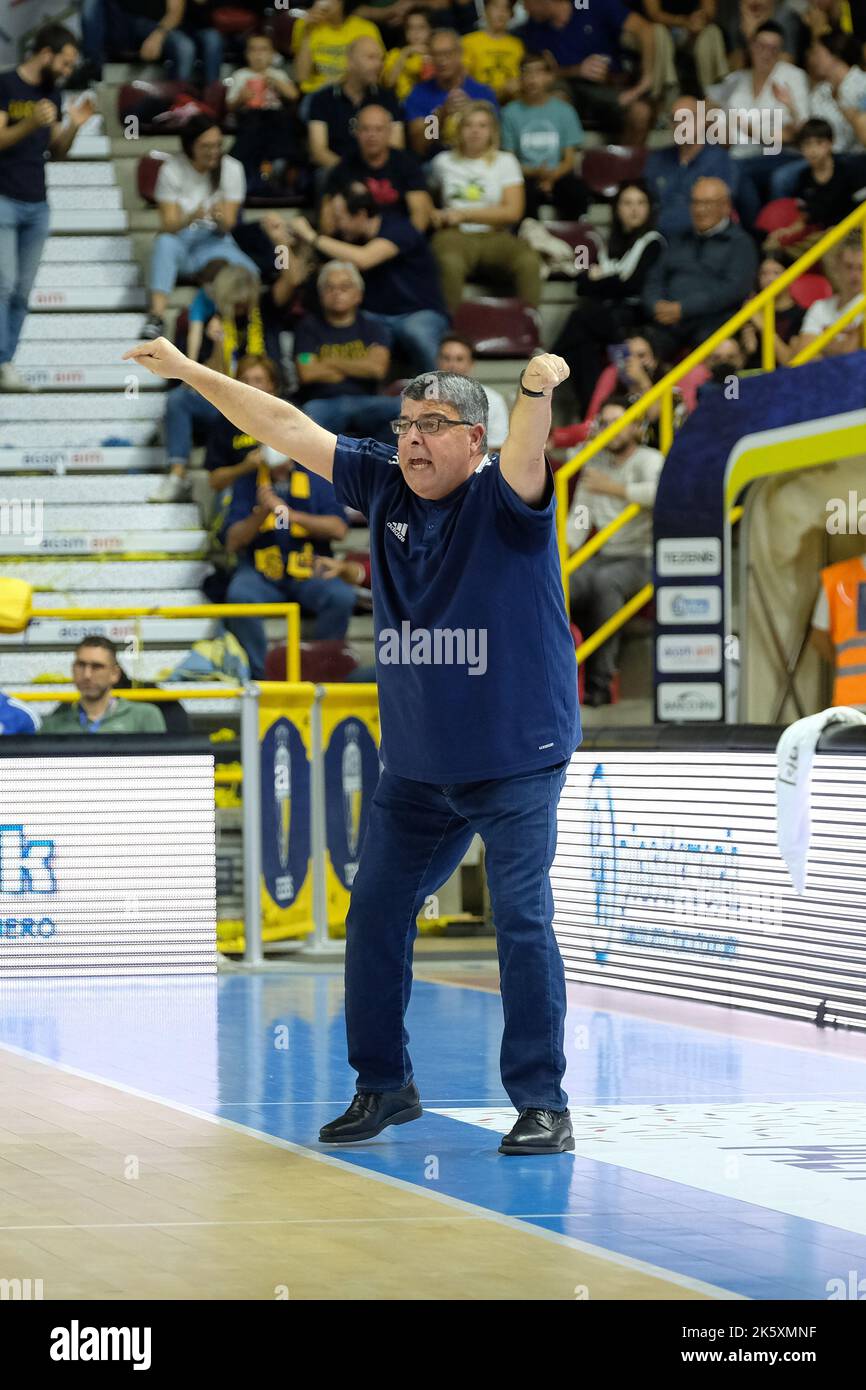 Verona, Italy. 2th October 2022. Italian A1 Basketball Championship ...