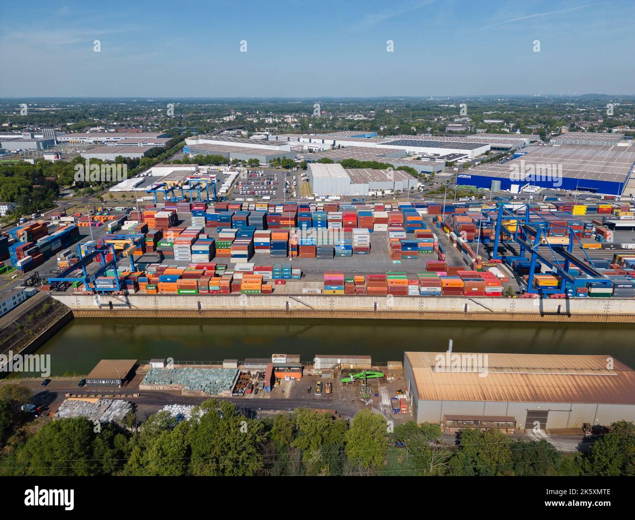Logport container terminal hi-res stock photography and images - Alamy
