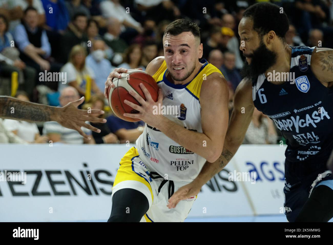 Verona, Italy. 2th October 2022. Italian A1 Basketball Championship ...