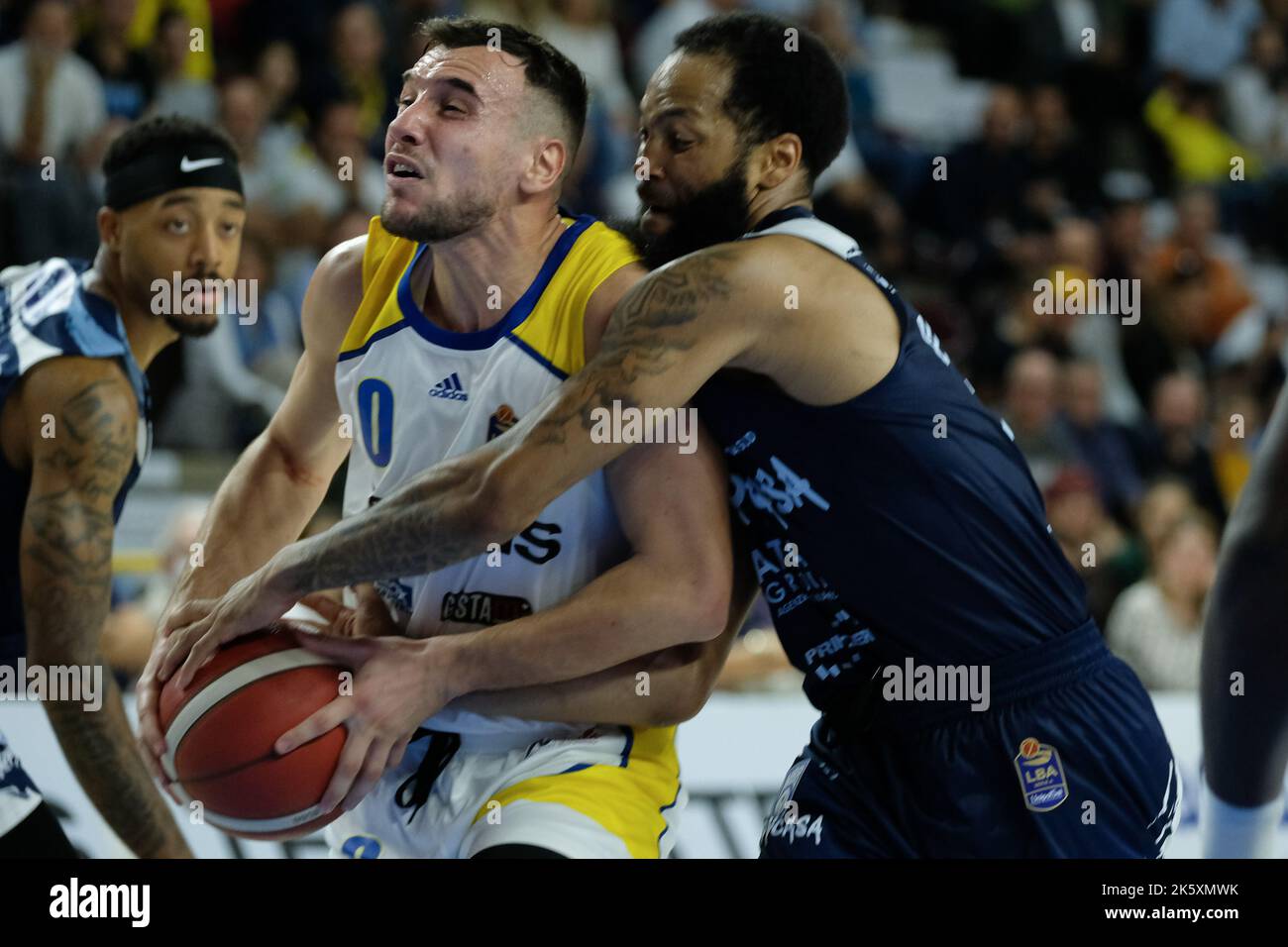Verona, Italy. 2th October 2022. Italian A1 Basketball Championship ...