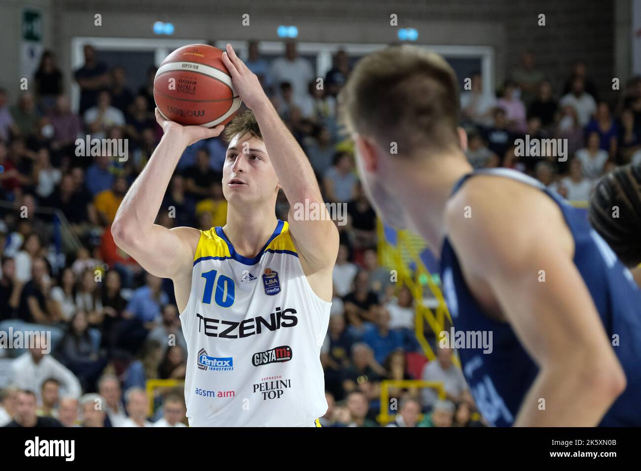 Verona, Italy. 2th October 2022. Italian A1 Basketball Championship ...