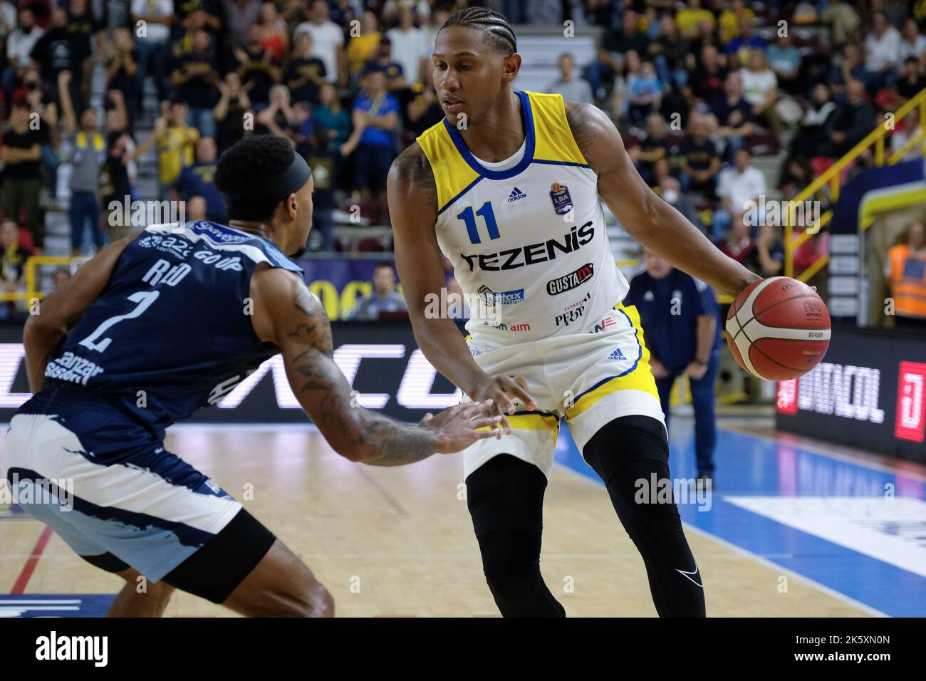Verona, Italy. 2th October 2022. Italian A1 Basketball Championship ...