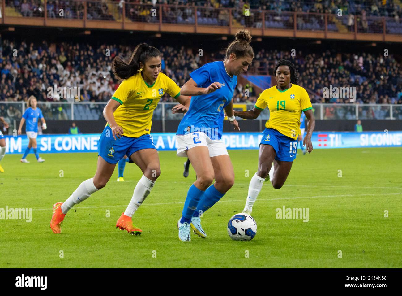 Luigi Ferraris stadium, Genova, Italy, October 10, 2022, Valentina ...
