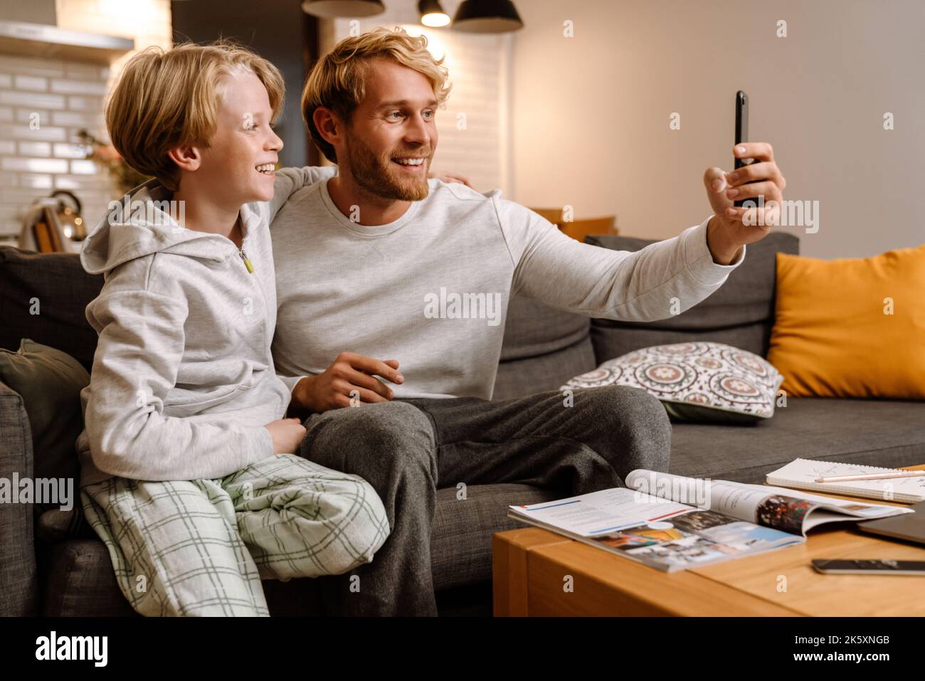 Ginger family photo hi-res stock photography and images - Alamy