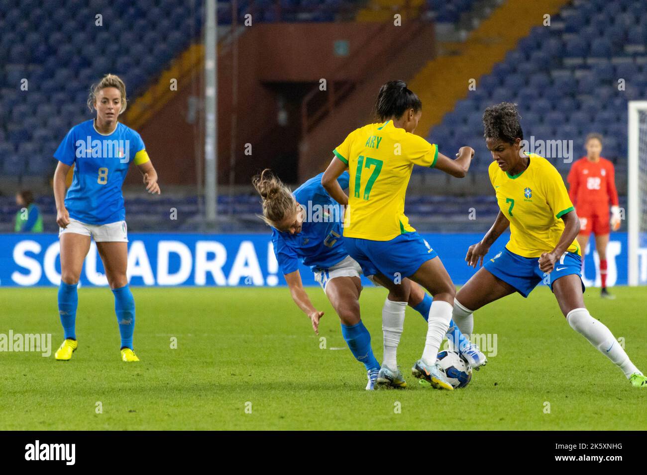 Luigi Ferraris stadium, Genova, Italy, October 10, 2022, Valentina ...
